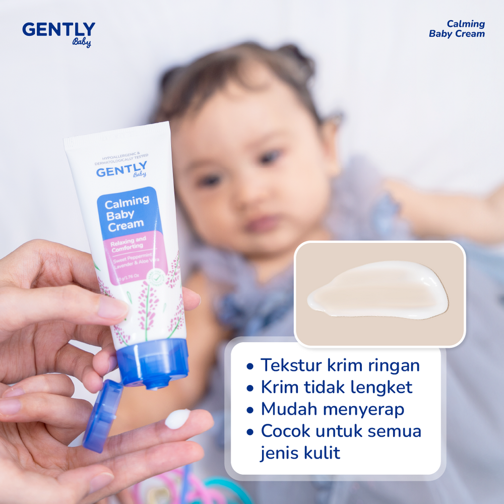 Gently Calming Baby Cream 50gr - GENTLY